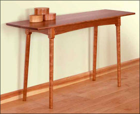 Shaker Hall Table by Chris Becksvoort - Woodworking - Designs - Digital Project Plan – Woodsmith