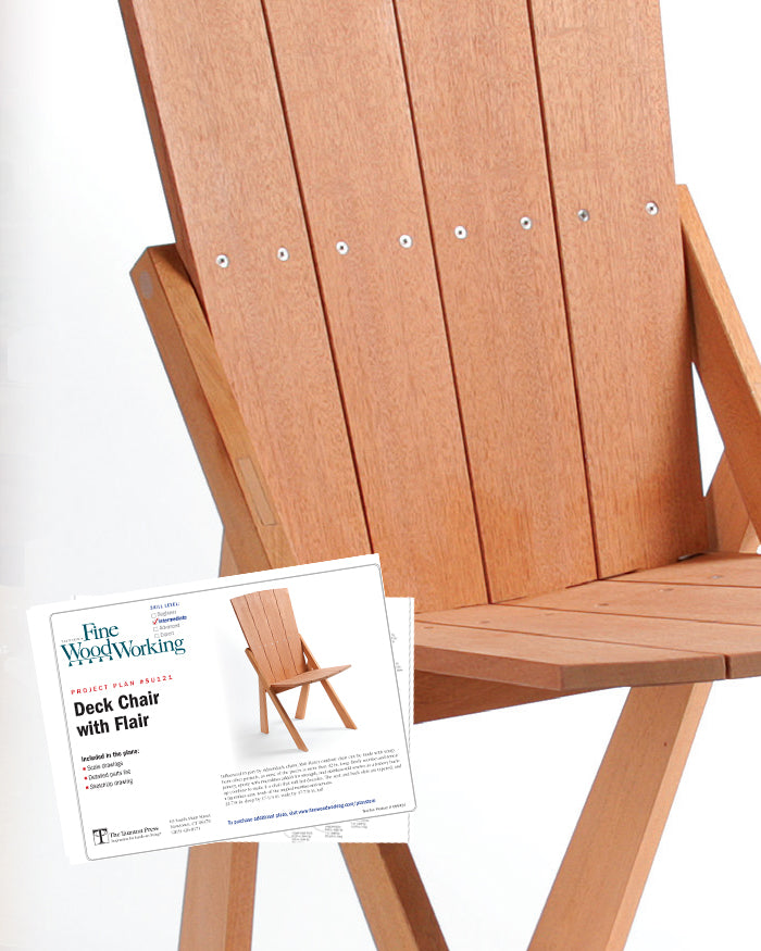 Deck Chair with Flair - Woodworking - Designs - Digital Project Plan ...