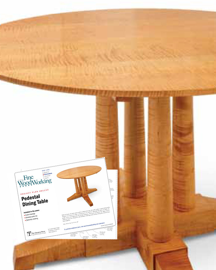 Pedestal Dining Table – Woodsmith