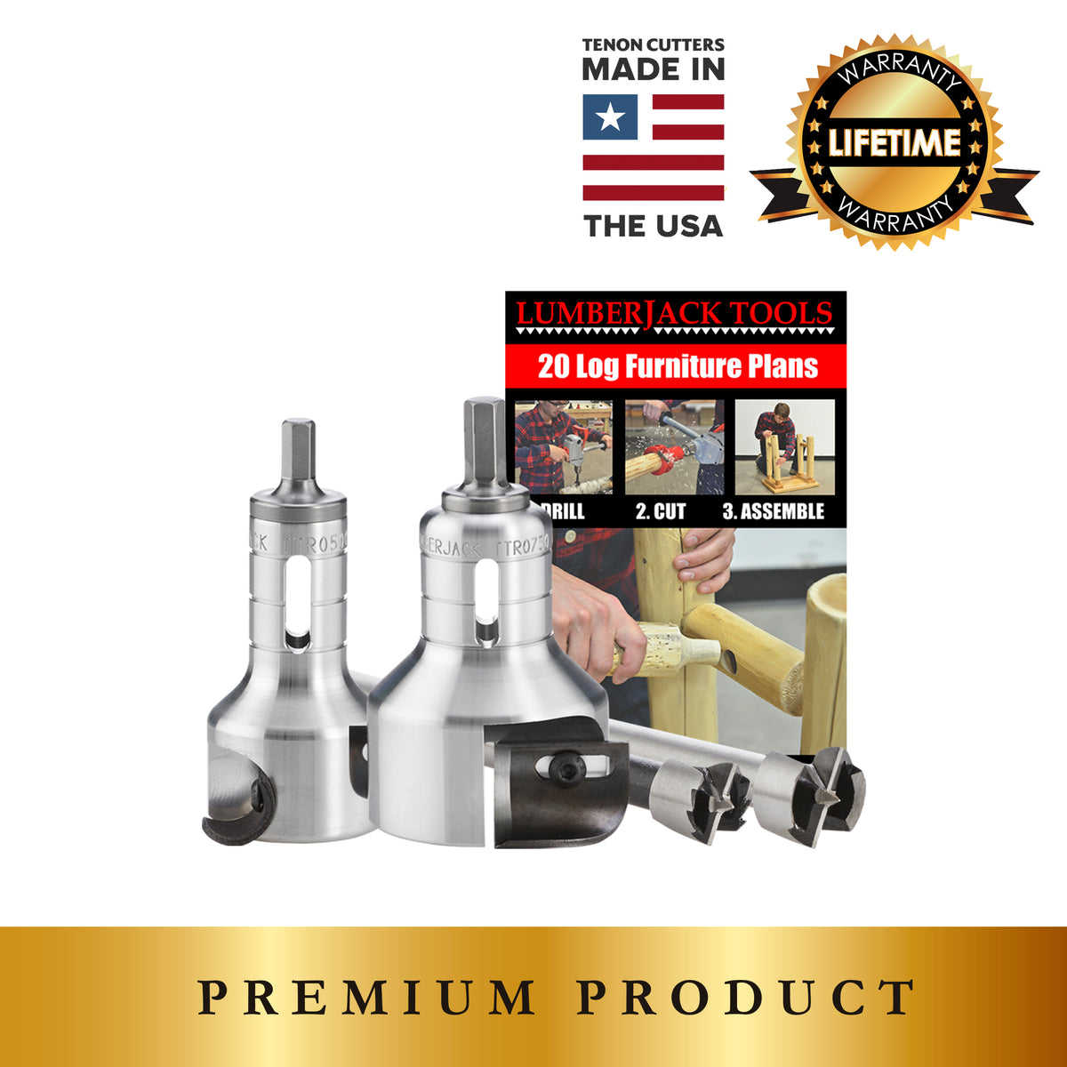 Pro Tenon Cutter Craft Kit (1/2" & 3/4") – Woodsmith