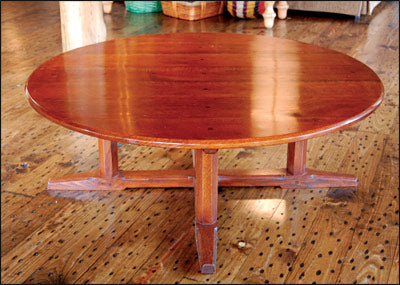 Arts and Crafts Round Table by Killen-WOOD - Woodworking - Furniture ...