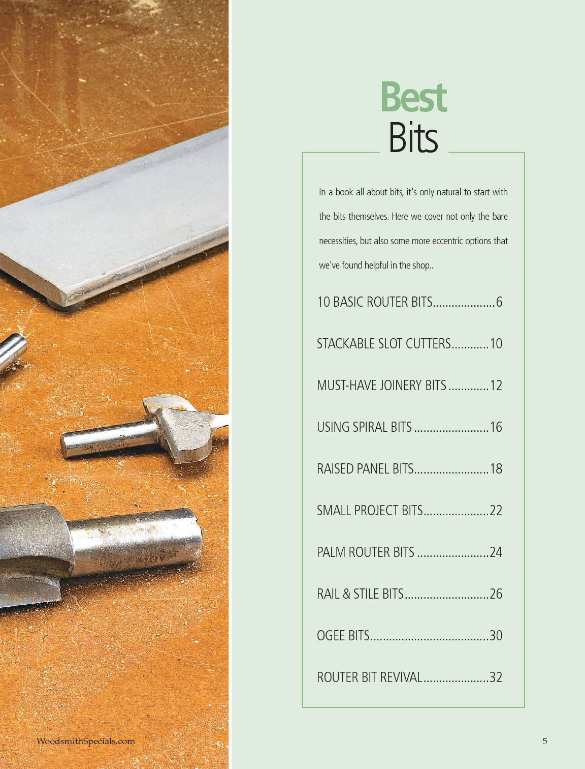 Ultimate Guide to Router Bits & Techniques – Woodsmith