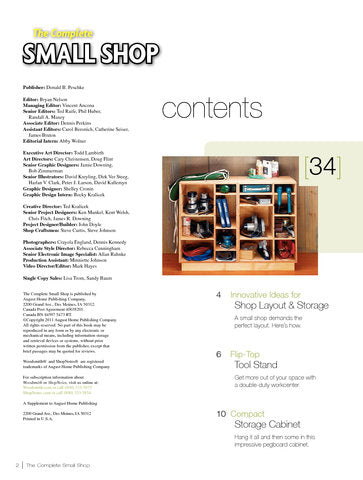 The Complete Small Shop – Woodsmith