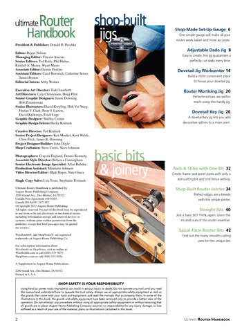 Ultimate Router Handbook – Woodsmith
