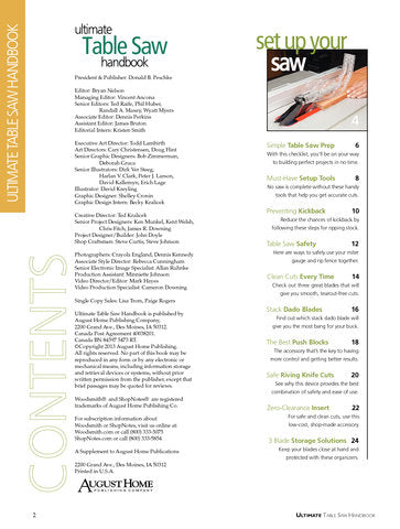Ultimate Table Saw Handbook – Woodsmith