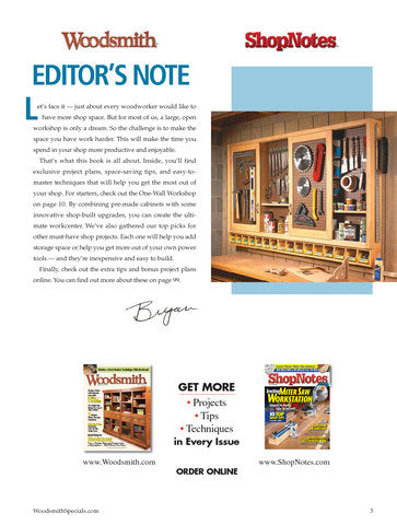 Small Shop Solutions – Woodsmith