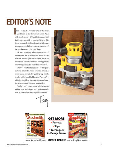 Router Workshop: Shop-Tested Tips & Techniques – Woodsmith