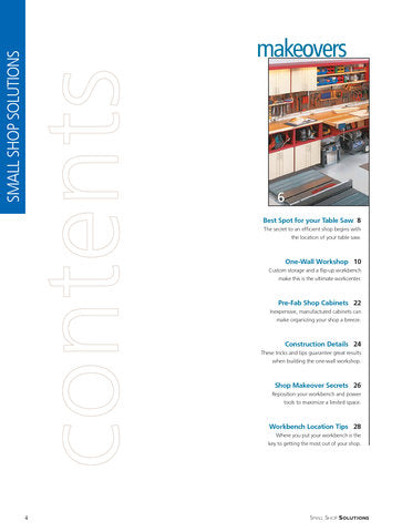 Small Shop Solutions – Woodsmith