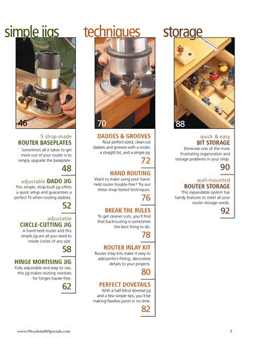 Router Workshop: Shop-Tested Tips & Techniques – Woodsmith