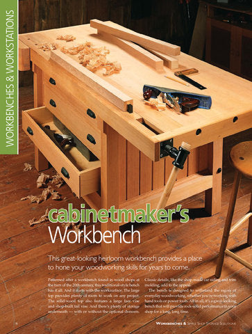 Workbenches & Simple Shop Storage Solutions, Volume 1 – Woodsmith