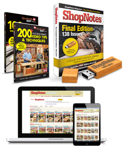 ShopNotes Woodworking 3-Pack Special – Woodsmith